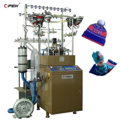 China Opek 365 9 Inch Single Household Cap Knitting Machine With Auto Lubrication Add Oil System for sale