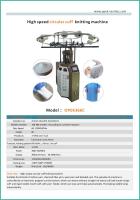 China CE ISO9001 Certified Circular Cuff Knitting Machine for Knitwear and More for sale