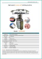 China 200-550 Rpm Circular Cuff Knitting Machine The Perfect Solution for Your Business for sale