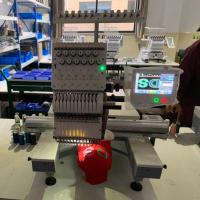 China Cap Garment Flat Embroidery Machine 120*95cm Worktable Size Ideal for Country Markets for sale