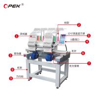 China 500*1200 Worktable Size Computerized Embroidery Machine for Garment Manufacturing for sale