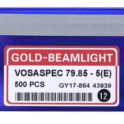 China VOSSPE 79.85-5 GOLD-DEAMLIGHT Metal FLAT KNITTING MACHINE NEEDLE for Precise Knitting for sale