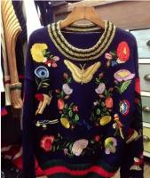China High Speed Tubular Multi-Head Embroidery Machine with 400*450MM Max Embroidery Area for sale