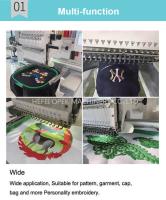 China ISO/CE Certified Opek 8 Heads Industrial 12/15 Needles Computer 400*500mm Flat Embroidery Machine for sale