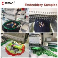 China Speed 2 Head Embroidery Machine with 1200 RPM Maximum Speed and Large Embroidery Area for sale