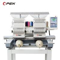 China Language 14 Languages Support OPEK 12 15 Computerized T shirt Towel Embroidery Machine for sale