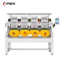 China 400*440 mm Embroidery Area Industrial 4 Head Embroidery Machine with KOBAN Rotary Hook for sale