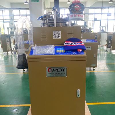 China 2024 OPEK High Speed Circular Rib Hat and Jacquard Knitting Machine for Easy Operation for sale