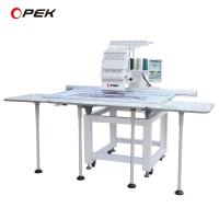 China 1200 RPM Maximum Speed Cap Embroidery Machine with Large Embroidery Area from OPEK for sale