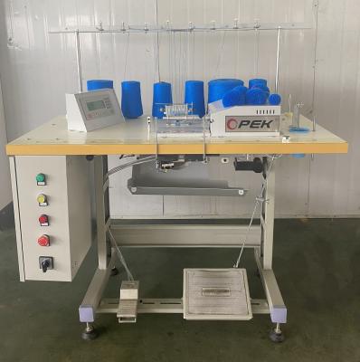 China 2022 Pompom Hat Machine with Flat Knitting Style and Auxiliary Knotting Function Easy for sale