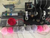 China 2022 Pompom Hat Machine with Flat Knitting Style and Auxiliary Knotting Function Easy for sale