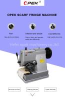 China W Green Tassel Finger Making Machine The Perfect Solution for Scarf Fringe Production for sale