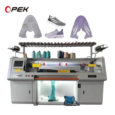 China Three System Hengqiang Knitting Machine for Shoe Manufacturing 72 Inch Knitting Width for sale
