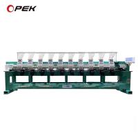 China Computerized High Speed Multi Heads Embroidery Making Machine with 400mm Head Interval for sale