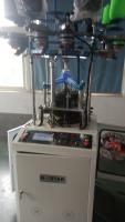 China High Speed 4 Feeders Computerized Knee Cap Knitting Machine with 4 Color Jacquard for sale