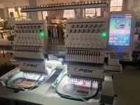 China 12/15 Needles 6 Head Embroidery Machine with ISO/CE/ETL Certificate for sale