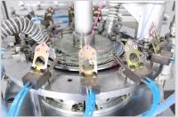 China Max RMP 120 RMP High Speed 4 Color Jacquard Computerized Knee Cap Knitting Machine for sale