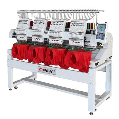 China 4 Head 3 2 Single Head Computerized Cap Embroidery Machine with change Automatic color for sale