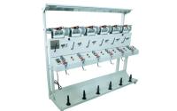China 1000RPM/Min Knitting Speed Six Heads Textile Yarn Winding Machine for Easy Operation for sale