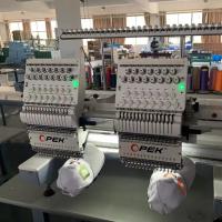 China Max Embroidery Area 400*450 Small Embroidery Machine with Sequin/Cording Bead Device for sale