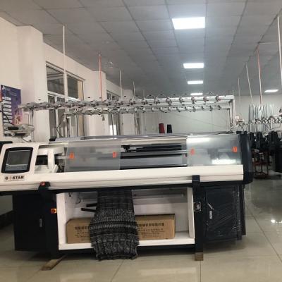 China Multi-Gauge Fully Fashion Computerized Sweater Flat Knitting Machine for Multi-Gauge for sale