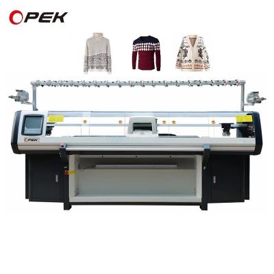 China Flat Knitting Machine Sweater with 72 Inch Knitting Width and 1280 KG Weight for sale