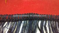 China Macrame Machine for Scarf Tassel Knitting 160N-360N 9INCH CE ISO Double System OPEK for sale
