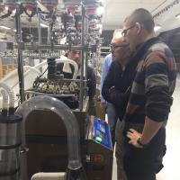 China Small Diameter Circular Knitting Machinery 7G-14G Gauge 600sets/month Fully Automated for sale