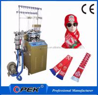 China 9inch Knitting Width OPEK Scarf Tassel Fringe Making Machine for Scarf Production for sale
