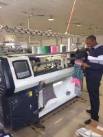 China 72 Inch 14 Gauge Flat Knitting Machine for Fast and Accurate Knitting 2790*2010*940mm for sale