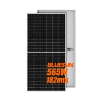 China Bluesun Hot-selling Half Cut 550 Watts 560 Watts 565 Watts Solar Panels Kit for Home for sale