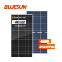 China Bluesun Solar BSM460M-72HBD Half Cell 460W 455W Bifacial Double Glass Solar Panel in USA Stock for sale