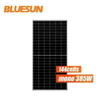 China High Power Bluesun  Perc Mono Solar Panel Perc Half Cut Solar Panels 24 Volt 144cell for sale