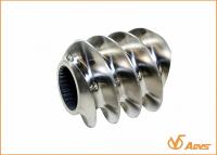 China Wr14 Material Fully Intermeshing Twin Screw Elements for Twin Screw Extruders for sale