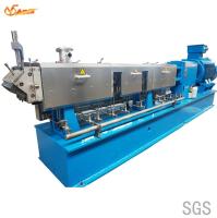 China Blue Twin Screw Extruder for Compounding  Pelletizing | ISO9001 | High Torque for sale