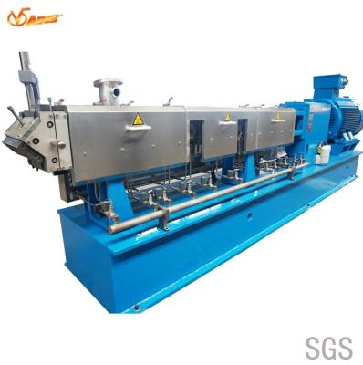 China Blue Twin Screw Extruder for Compounding  Pelletizing | ISO9001 | High Torque for sale
