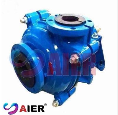China 6m - 125m  Head Rubber Lined Slurry Pumps Cantilevered Horizontal for sale