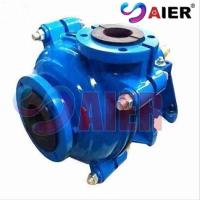 China Horizontal Rubber Lined Slurry Pumps Cantilevered Centrifugal Type for sale