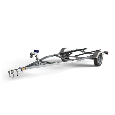 China Galvanized Finish Aluminum Pontoon Trailer For Boat Transportation for sale