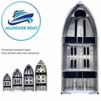 China 2.25m Width Aluminum Dinghy Boat 2 People For Exploring Coastal Waters for sale