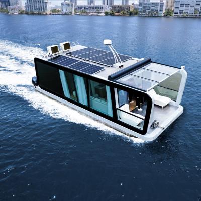 China Sightseeing Made Luxurious with House Boat Luxury Floating and Bathroom Amenities for sale