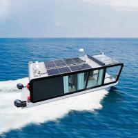 China OEM Aluminum Pontoon Houseboat Floating Homes For Swimming Activities for sale