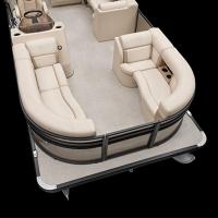China Custom pontoon boat seat sets With Cup Holders And Storage Compartments for sale