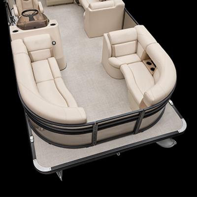 China Custom pontoon boat seat sets With Cup Holders And Storage Compartments for sale