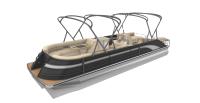 China Luxury Custom Design Sports Pontoon Boat 8.2m Length For 15-18 Person for sale