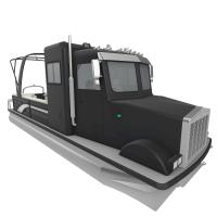 China 7.9m Pontoon Boat with 90 to 150 HP Engine and 20 to 50 Gallons Fuel Capacity for Lakes and Ponds for sale