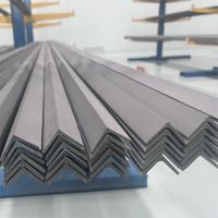 China Titanium Angle L Type Profiles 30mm to 80mm Equal Sides 3mm to 6mm Thickness for sale