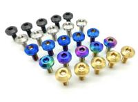 China Dished Head Plum Bolt Titanium bolts M24 Titanium Bike Screws for sale