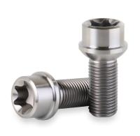 China Titanium Wheel Lug Bolts M24x1.25 Titanium Bolts Cold Heading for sale