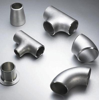 China Titanium Alloy Butt Welding Tee 3D Radius ANSI B16.9 Gr2 1/2-48 Inch for sale